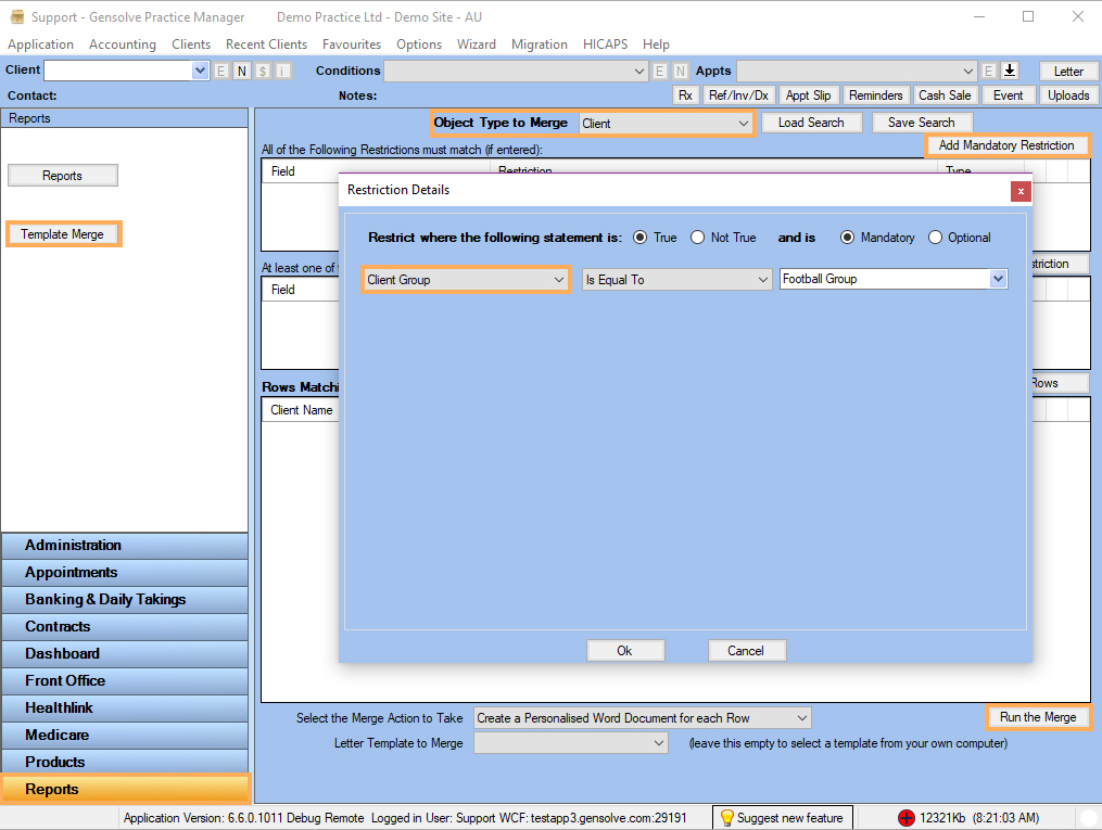 GPM AU Support Centre - How to List Clients in a Group