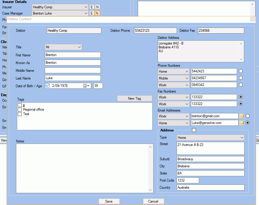 GPM AU Support Centre - Setting Up to Invoice a Debtor