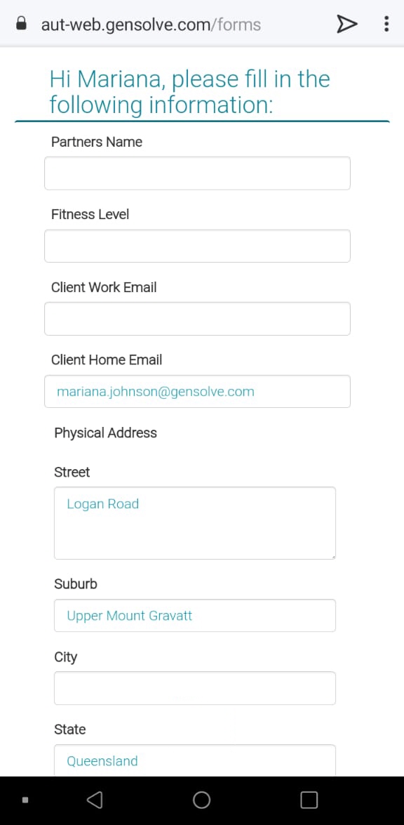 GPM AU Support Centre - Using a QR Code for Custom Form Sharing