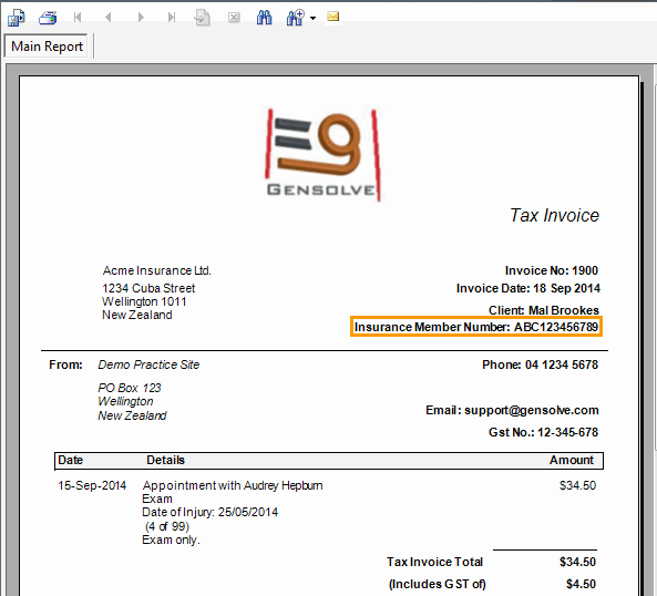 GPM AU Support Centre - Adding a Custom Field to a Debtor Invoice