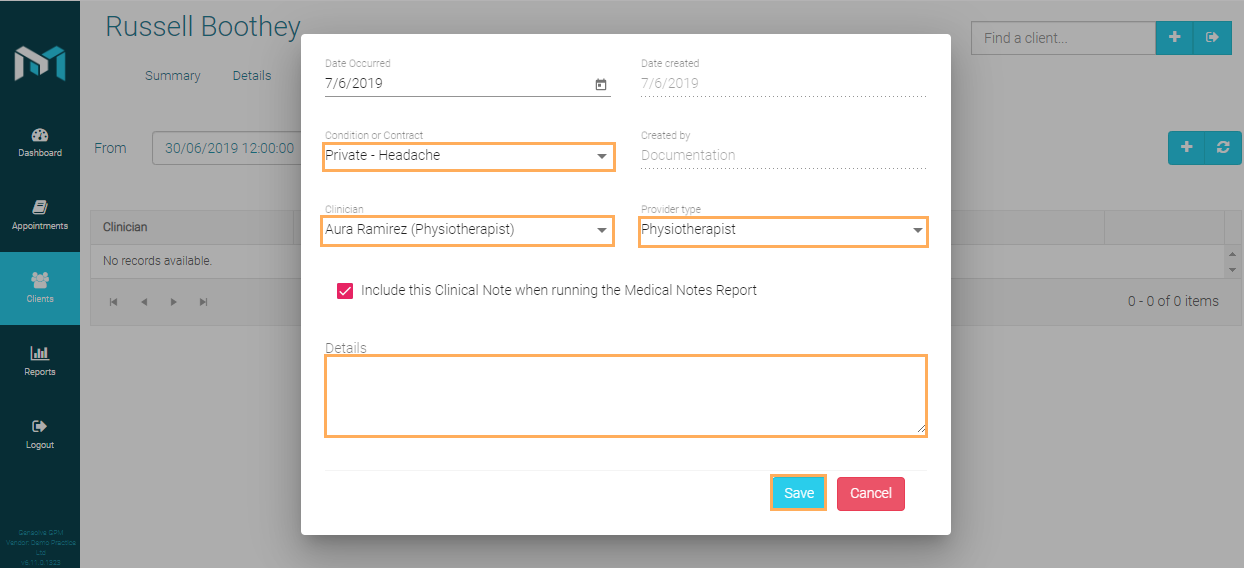 GPM NZ Support Centre - GPM Web Clinical Notes