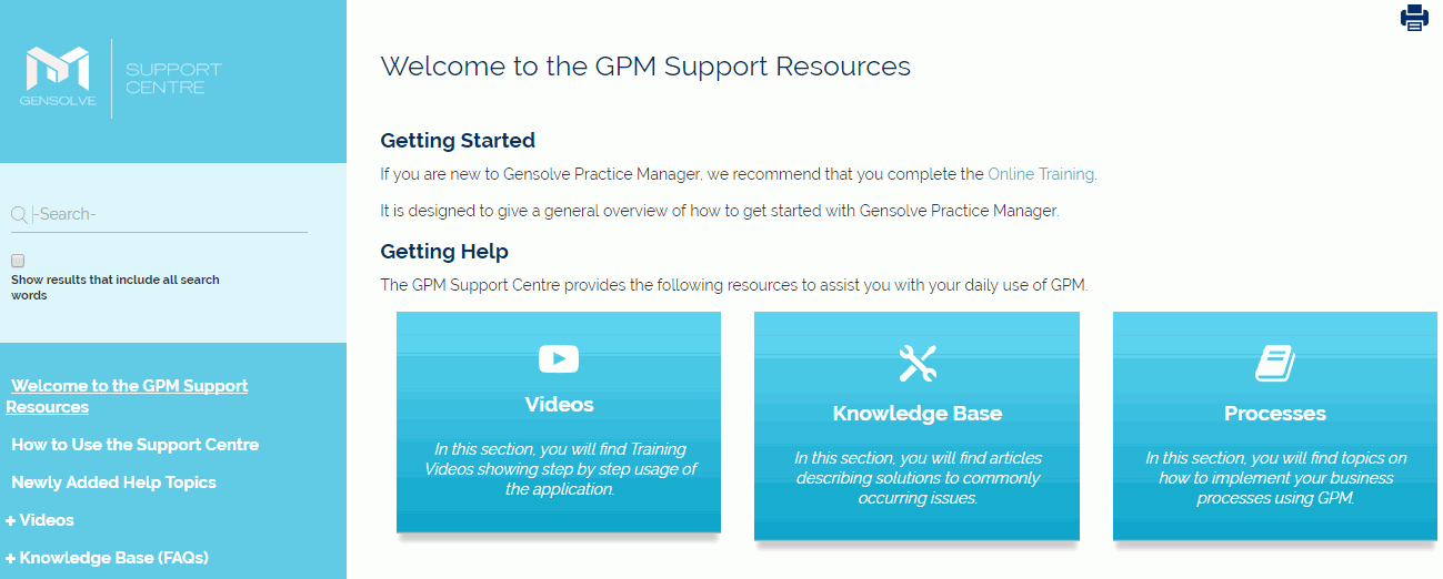 GPM NZ Support Centre - Browse the Support Resources