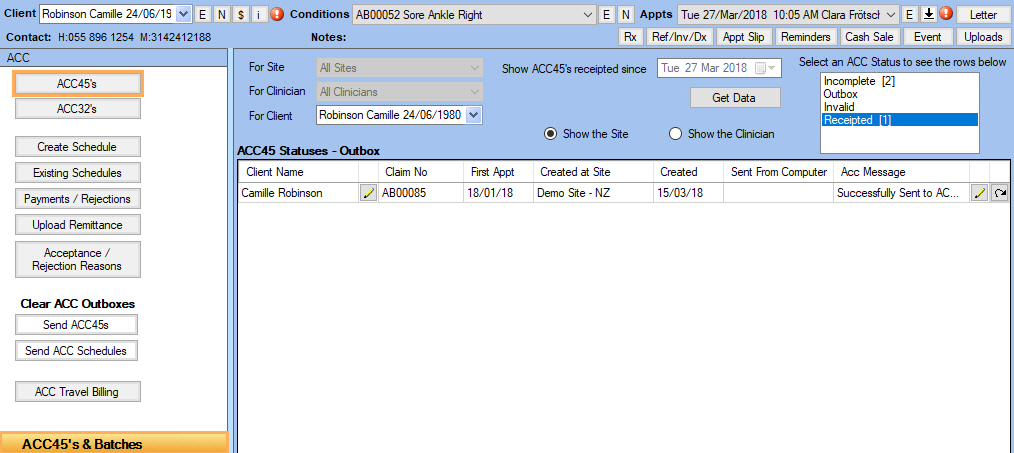 GPM NZ Support Centre - How to Resend an ACC45