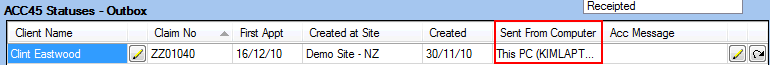 GPM NZ Support Centre - ACC45 Stuck on Outbox