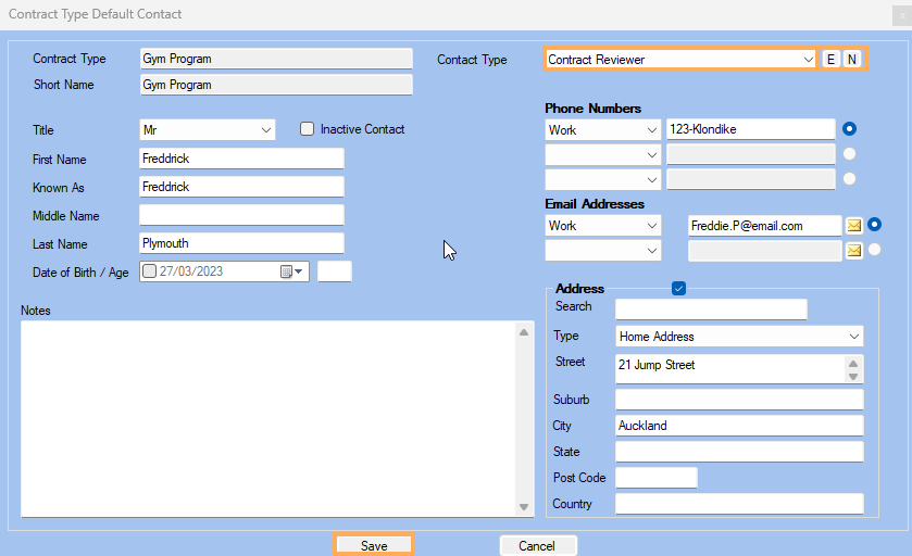 GPM NZ Support Centre - Working with Contract Contacts