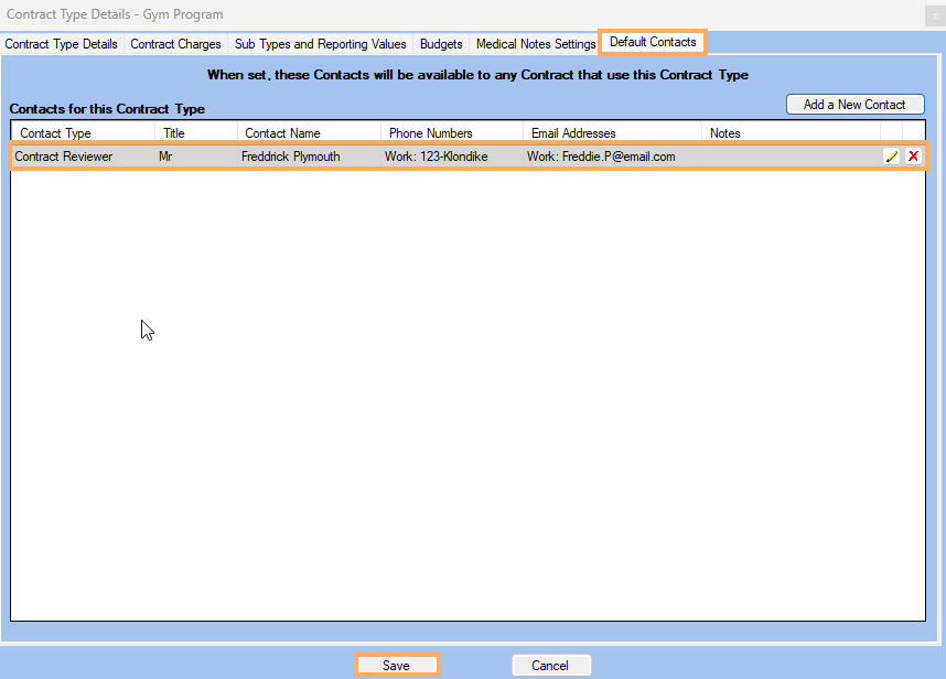 GPM NZ Support Centre - Working with Contract Contacts
