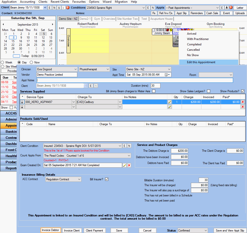 GPM NZ Support Centre - Invoicing a Debtor From an Appointment