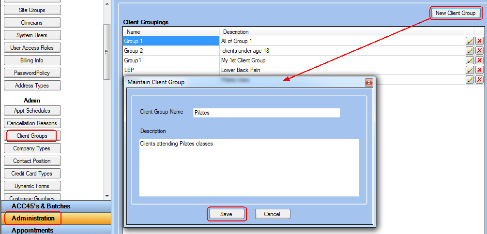 GPM NZ Support Centre - How to Create a Client Group