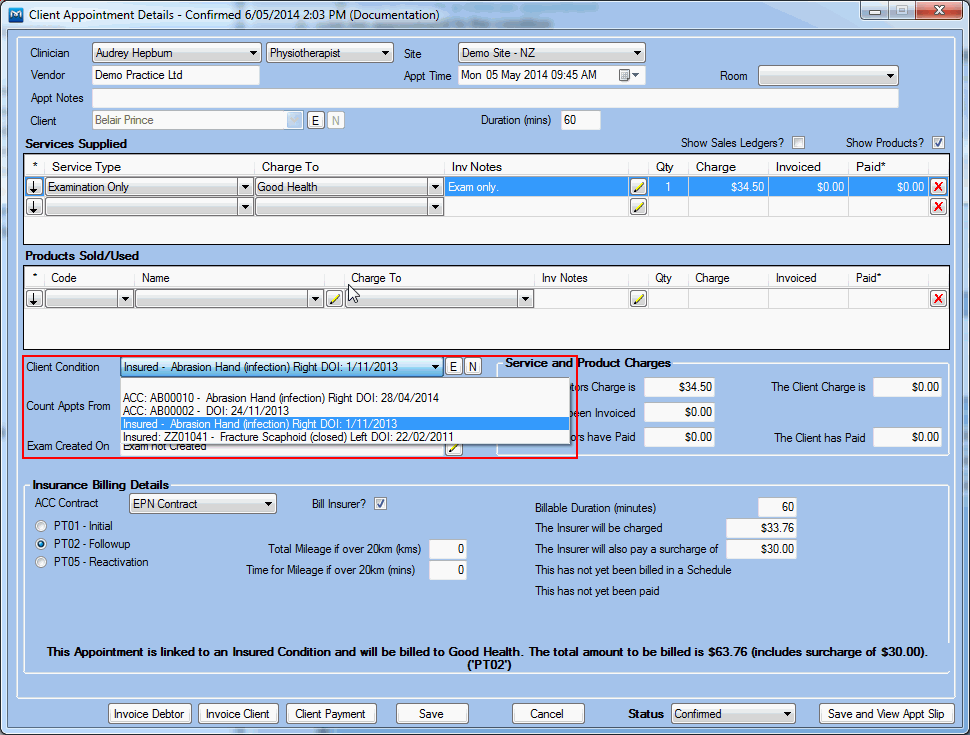 GPM NZ Support Centre - Managing Conditions and Medical Notes