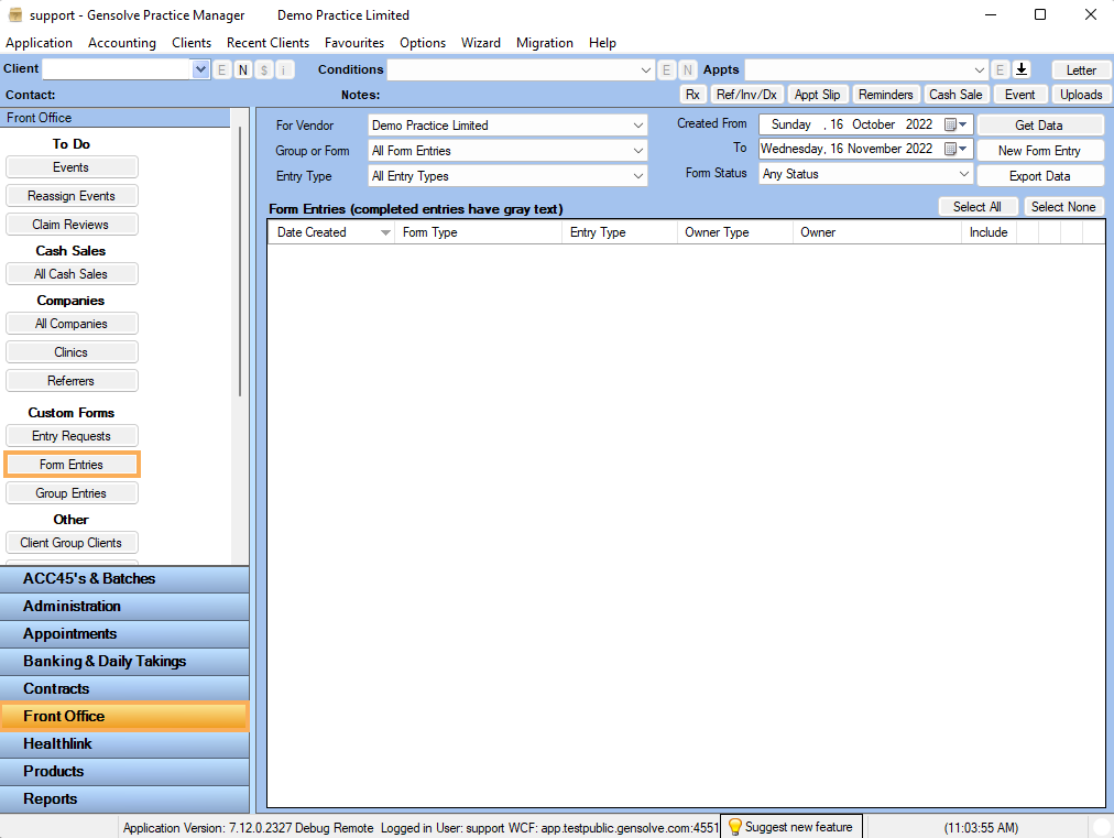GPM NZ Support Centre - Sending Custom Forms