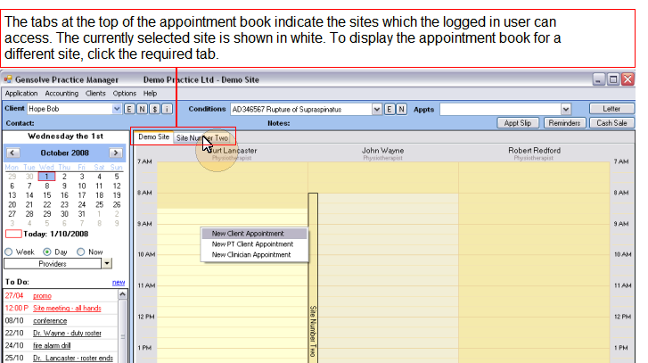 GPM NZ Support Centre - Appointment Book