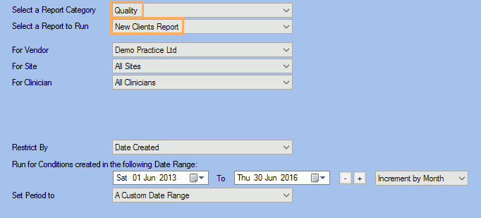 GPM UK Support Centre - New Clients Report