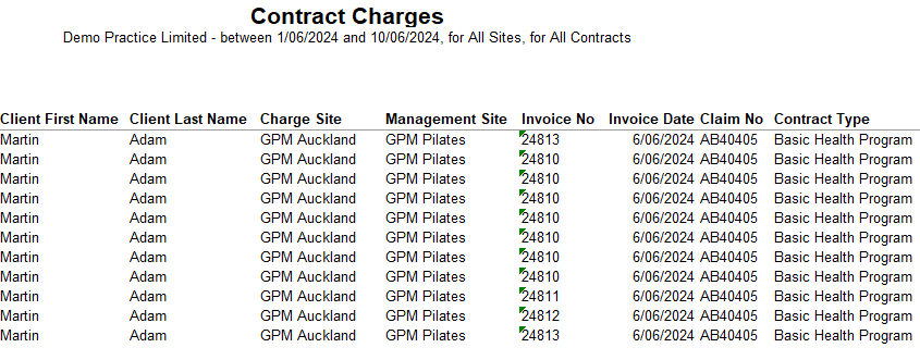 GPM UK Support Centre - Contract Charges