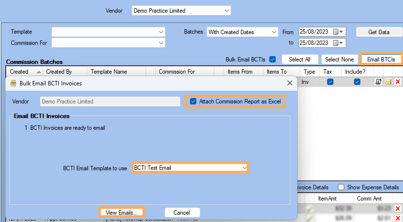 GPM UK Support Centre - Creating BCTI's for Commission Payments