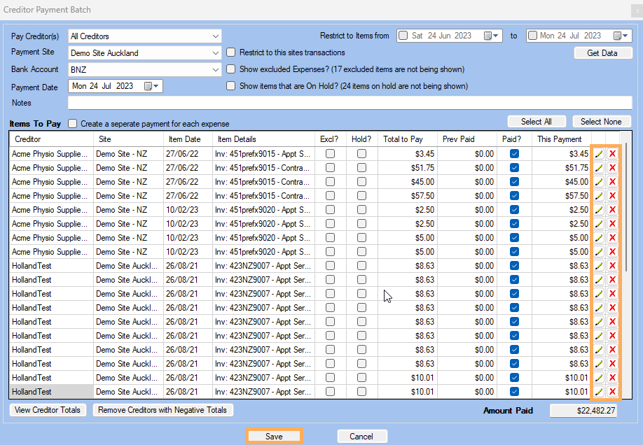 GPM UK Support Centre - Managing Creditor Payment Batches