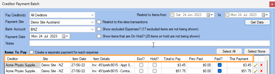 GPM UK Support Centre - Managing Creditor Payment Batches