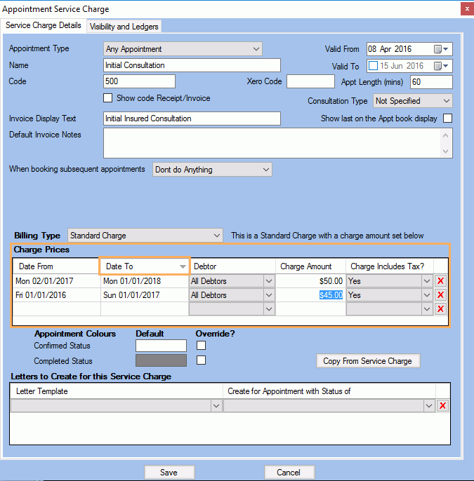 GPM UK Support Centre - How to Change a Service Charge Amount