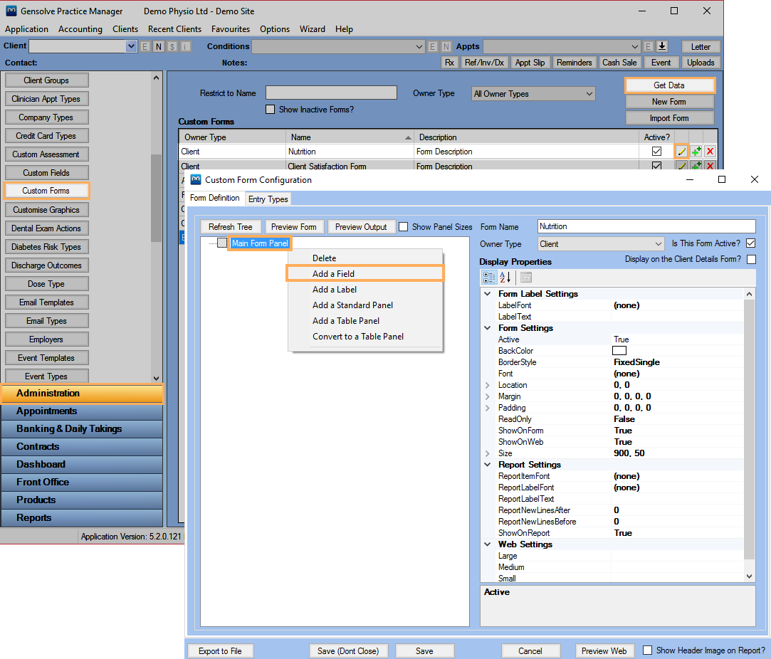 GPM UK Support Centre - Storing Scores on Form Entries
