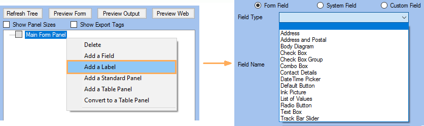 GPM UK Support Centre - Form Fields for All Owner Types