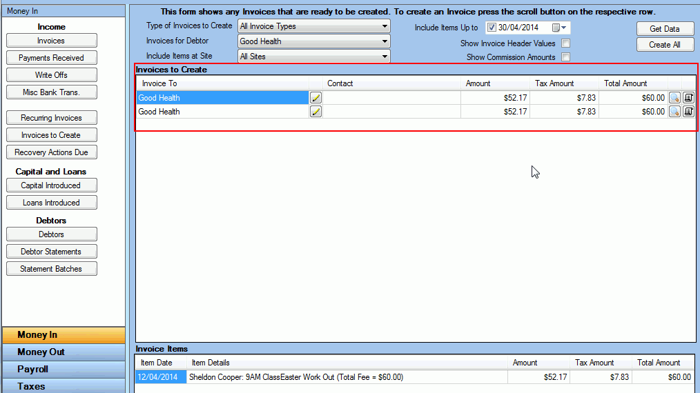 GPM UK Support Centre - Invoicing Classes to an Insurer